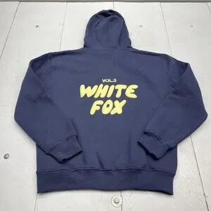 White Fox Boutique | Tops | White Fox Hoodie Sweatshirt Womens Ml Blue ...